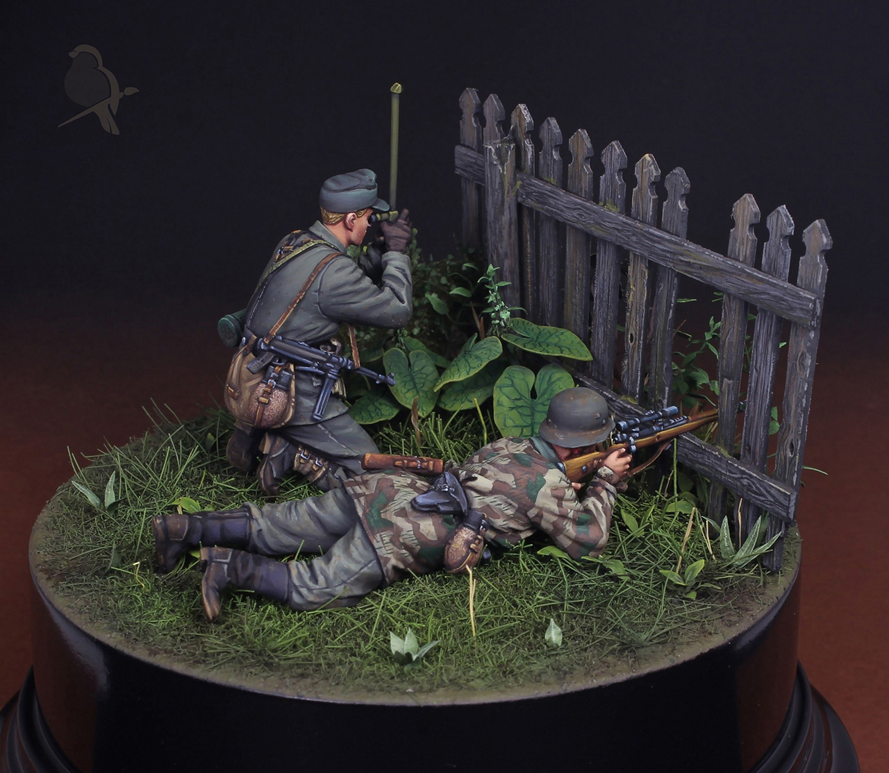 Photo 1 - German snipers | Dioramas and Vignettes | Gallery on Diorama.ru