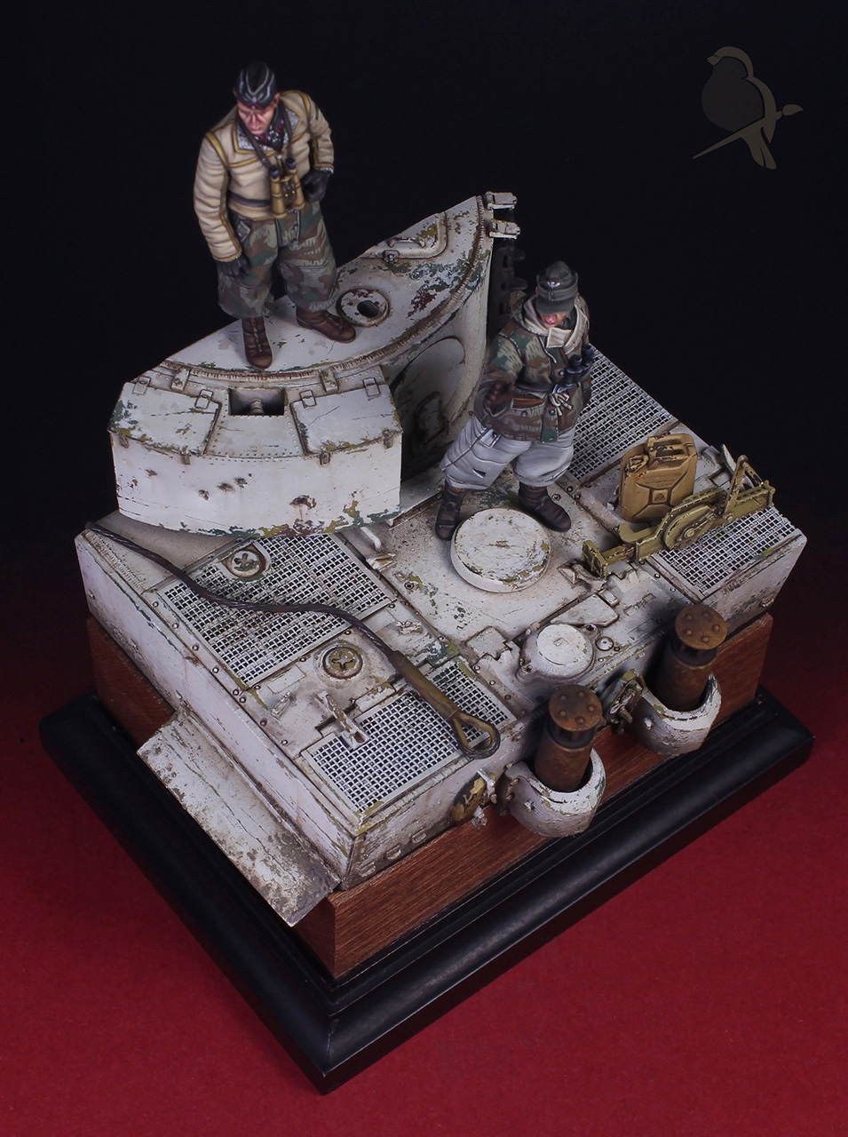 Photo 6 - Tiger tank crew | Dioramas and Vignettes | Gallery on Diorama.ru